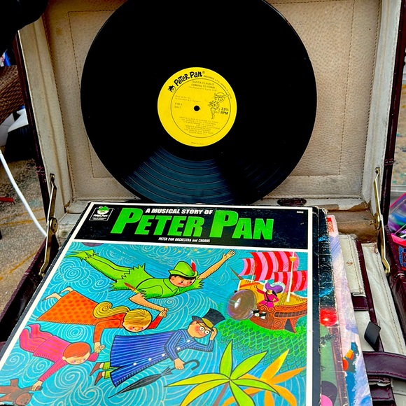 Disney | Media | Rare Vintage A Musical Story Of Peter Pan Vinyl Record ...